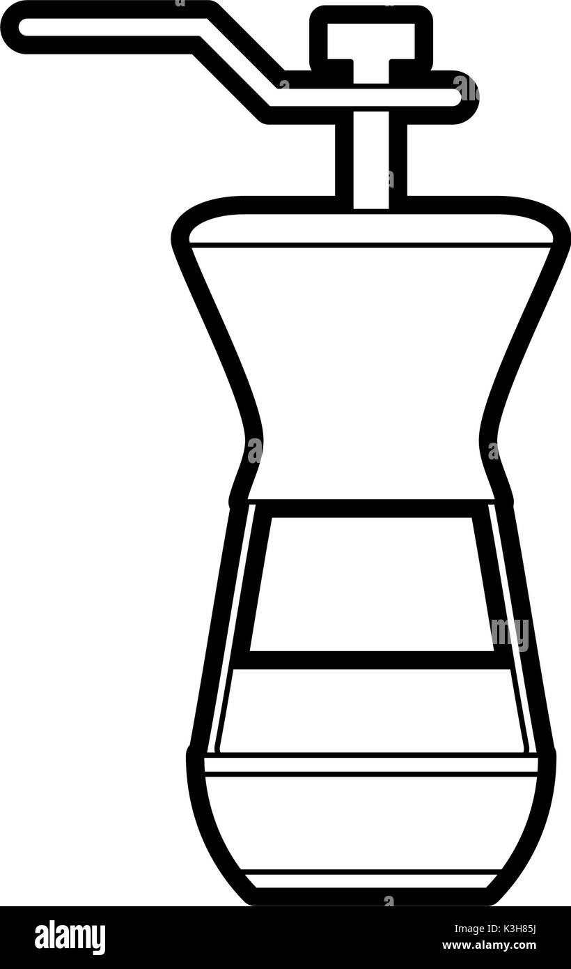 Isolated coffee grinder design Stock Vector Image & Art - Alamy