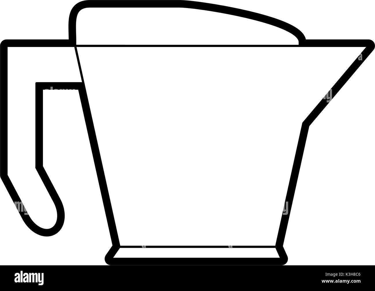 Isolated coffee pot design Stock Vector Image & Art - Alamy