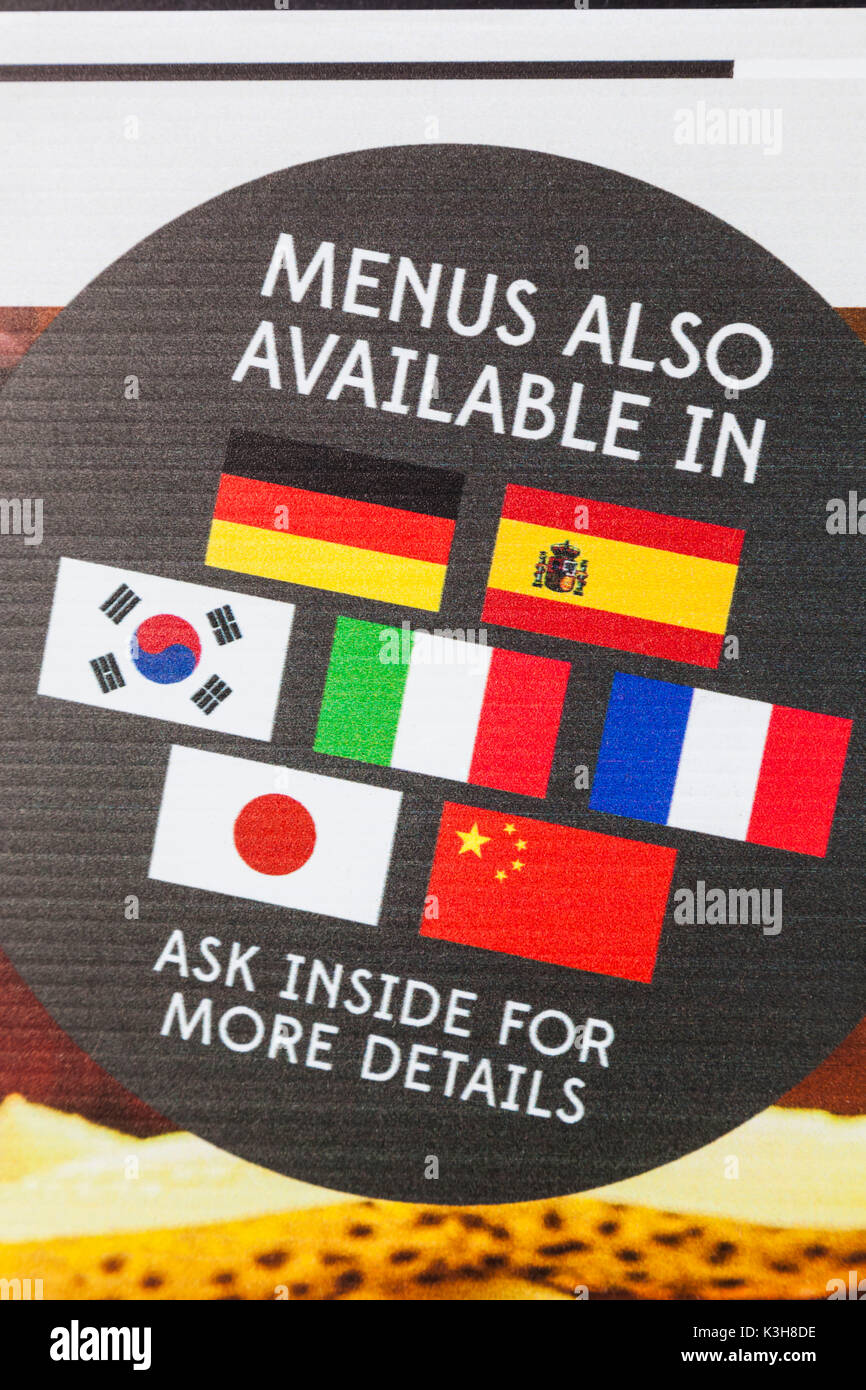 Multilingual sign hi-res stock photography and images - Alamy