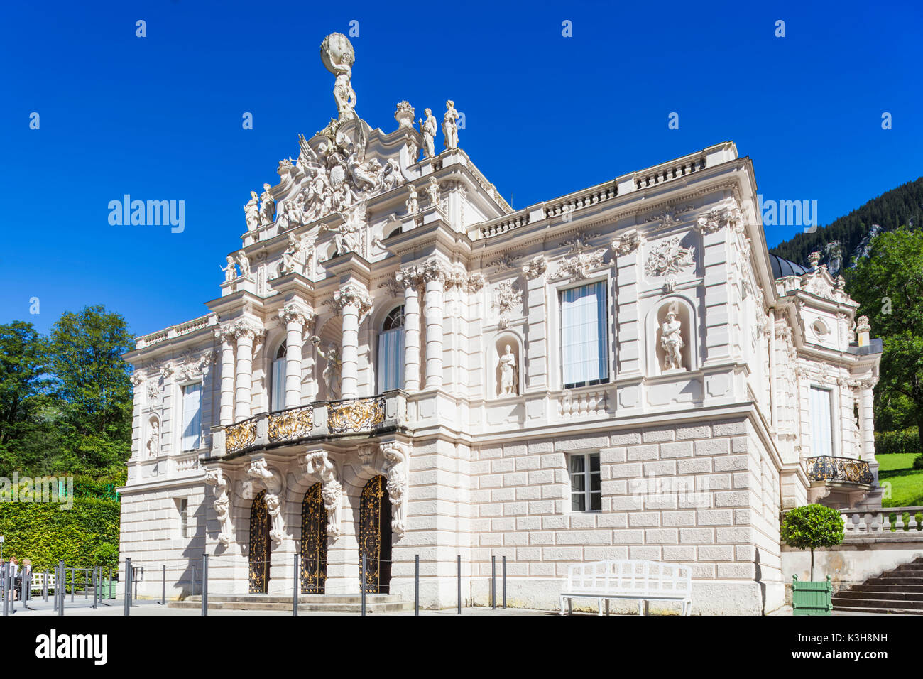 Germany, Bavaria, Linderhof Palace (Schloss Linderhof Stock Photo - Alamy
