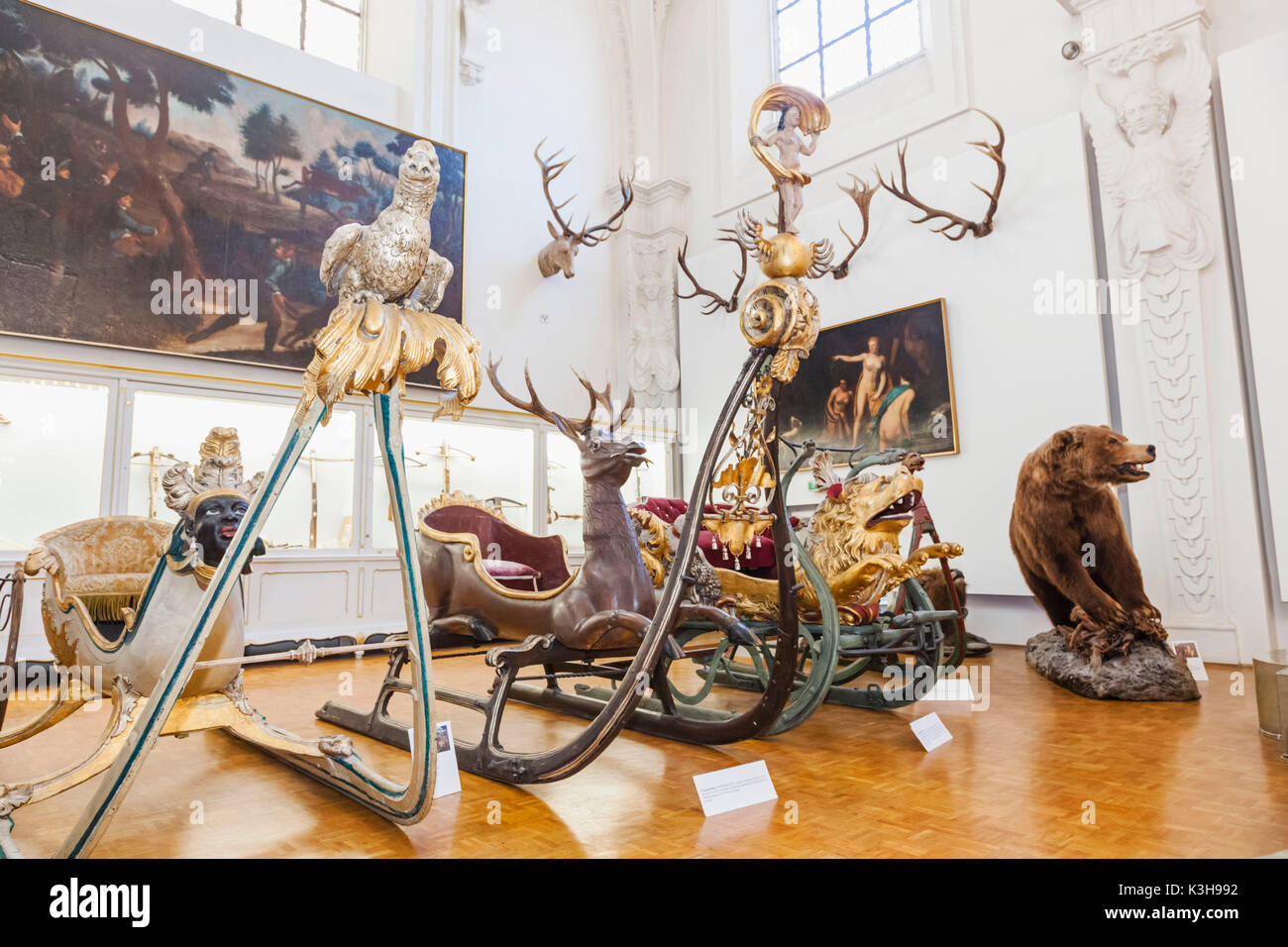 Germany, Bavaria, Munich, The German Hunting and Fishing Museum ...