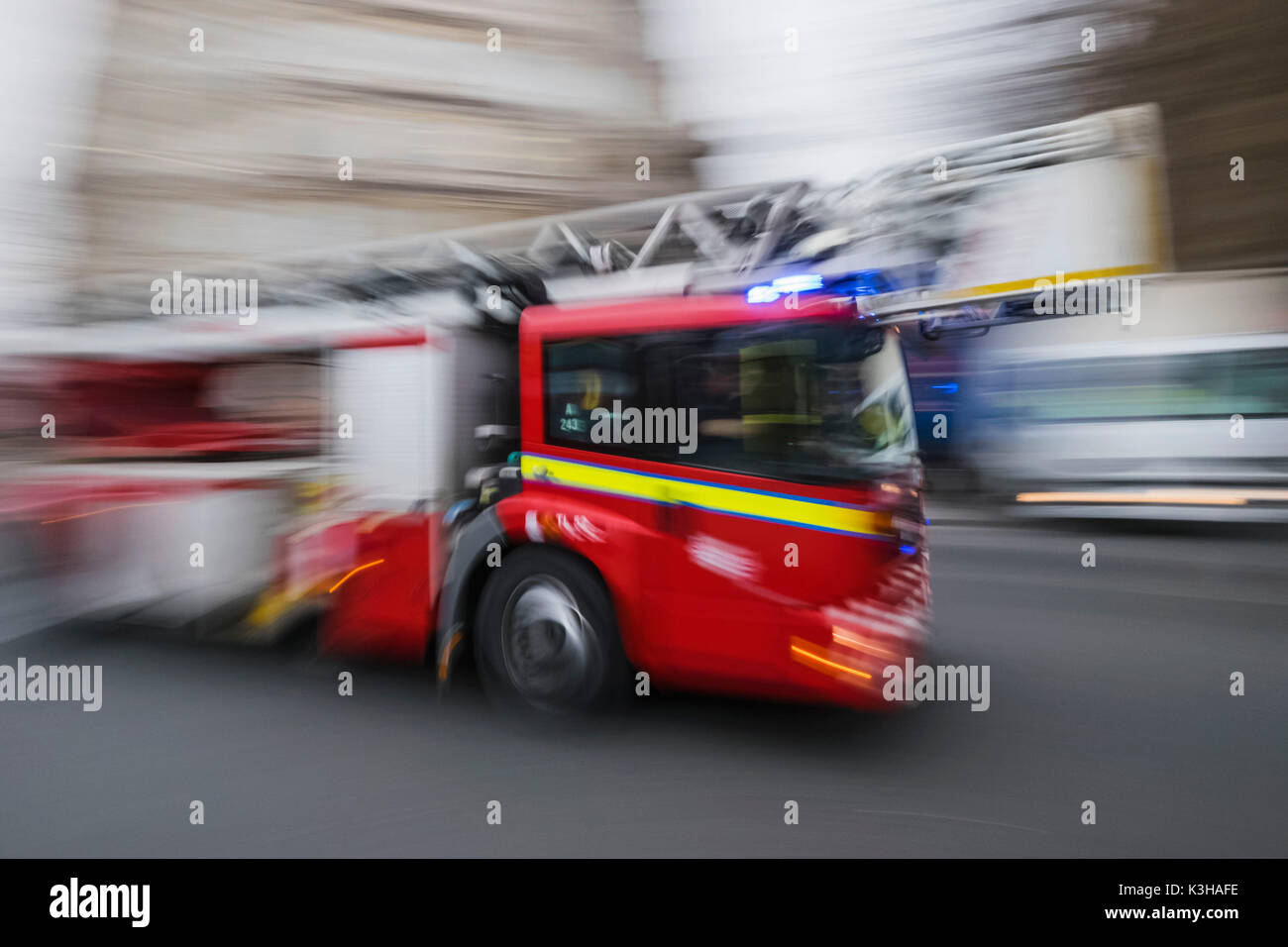 England, London, Fire Engine Stock Photo - Alamy