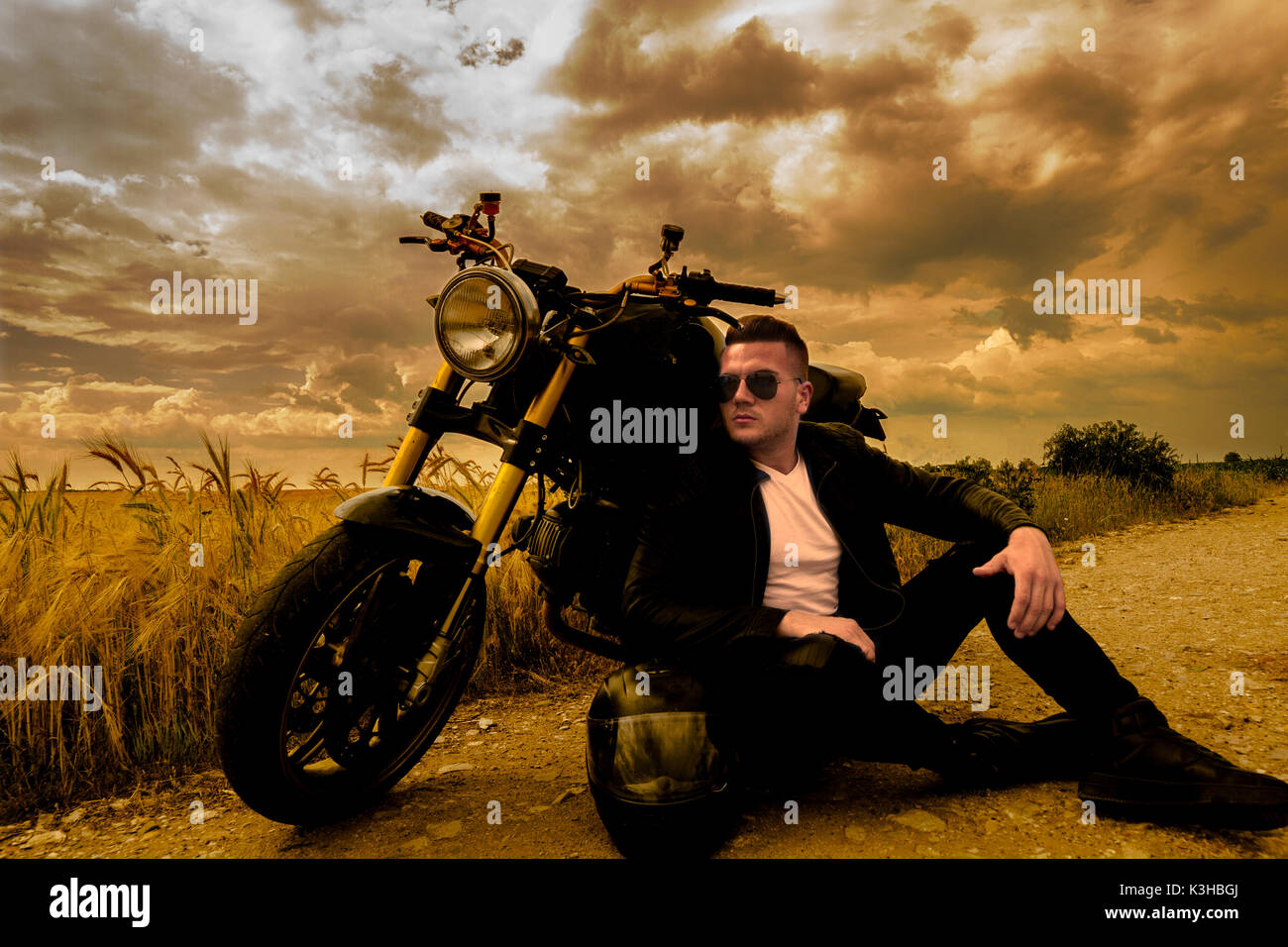 Rider sitting hi-res stock photography and images - Alamy