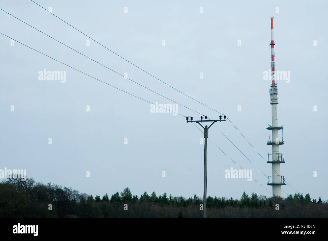 Overhead Line Mast Stock Photos & Overhead Line Mast Stock Images - Alamy