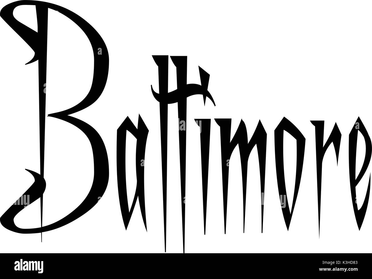 History of baltimore Stock Vector Images - Alamy