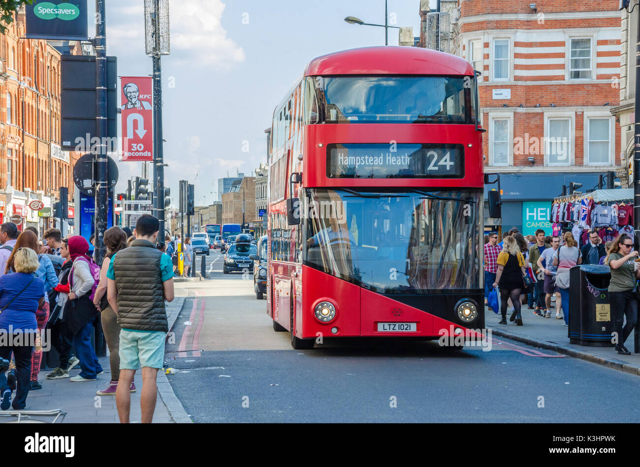 London number 24 bus hi-res stock photography and images - Alamy