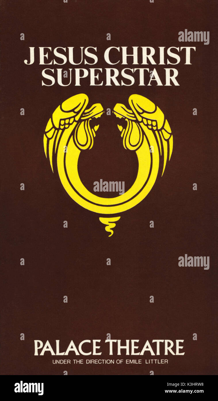 Jesus christ superstar london hi-res stock photography and images - Alamy