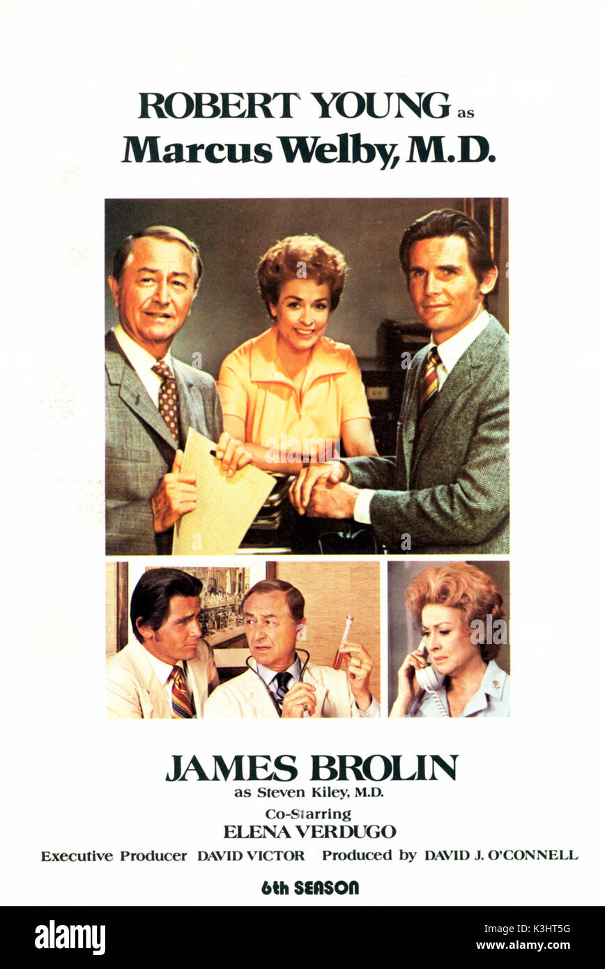 MARCUS WELBY, M.D. ROBERT YOUNG, ELENA VERDUGO, JAMES BROLIN Stock ...
