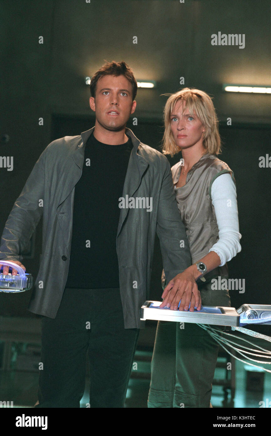PAYCHECK BEN AFFLECK, UMA THURMAN Date: 2003 Stock Photo - Alamy
