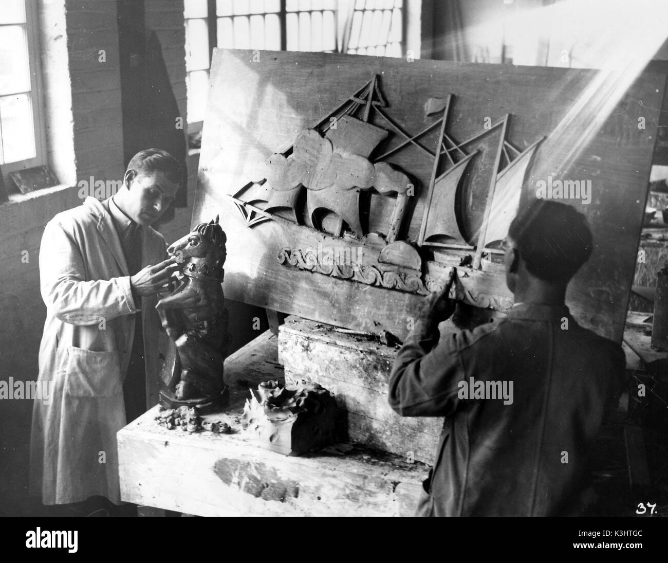 Film workshop Black and White Stock Photos & Images - Alamy