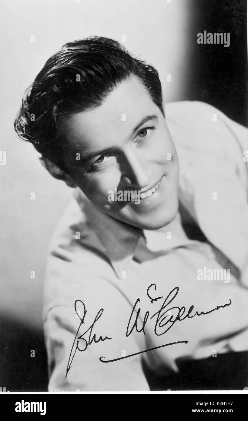 JOHN MCCALLUM Australian born actor Stock Photo - Alamy