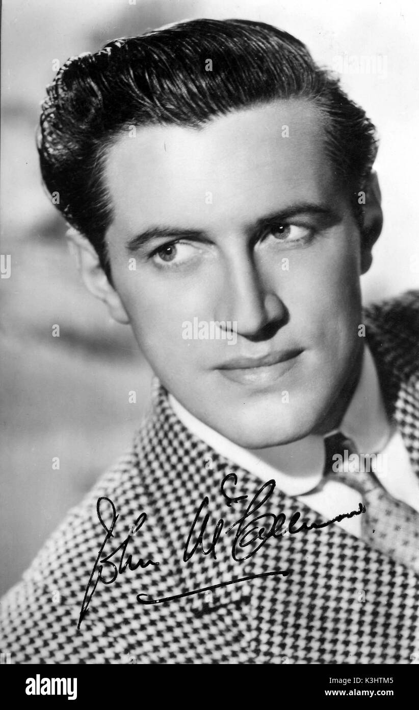 JOHN MCCALLUM Australian born actor Stock Photo - Alamy