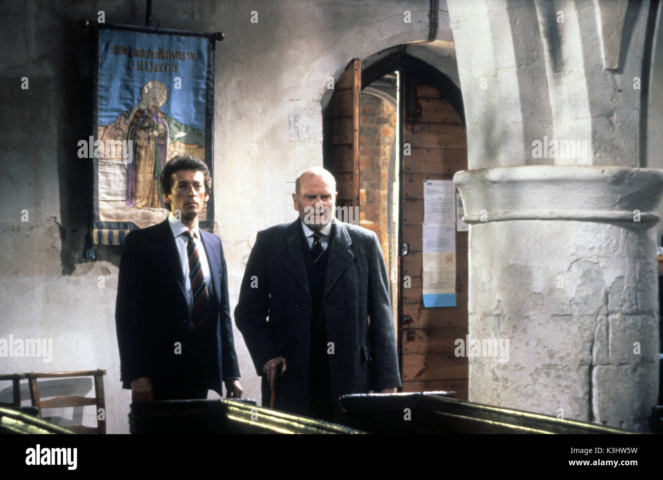 THE JIGSAW MAN ROBERT POWELL, LAURENCE OLIVIER Date: 1983 Stock Photo ...