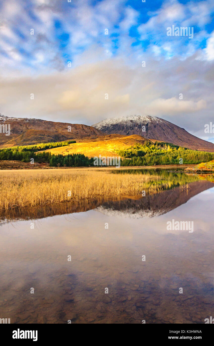 Beinn na Caillich & Loch Cill Chriosd near Broadford, Isle of Skye ...