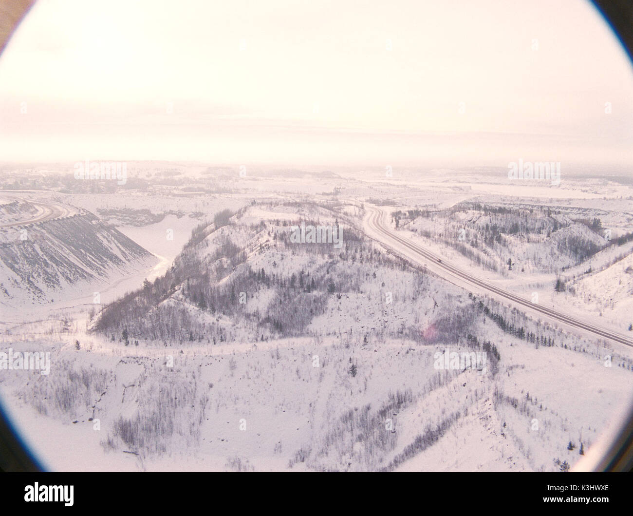 The stark landscape of the Iron Range of Northern Minnesota provides ...