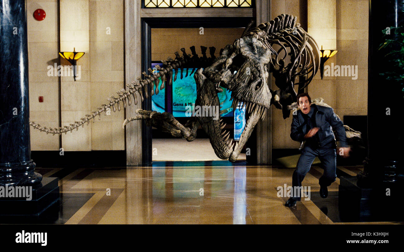 NATM-400 Security guard Larry Daley (Ben Stiller) flees, as a ...