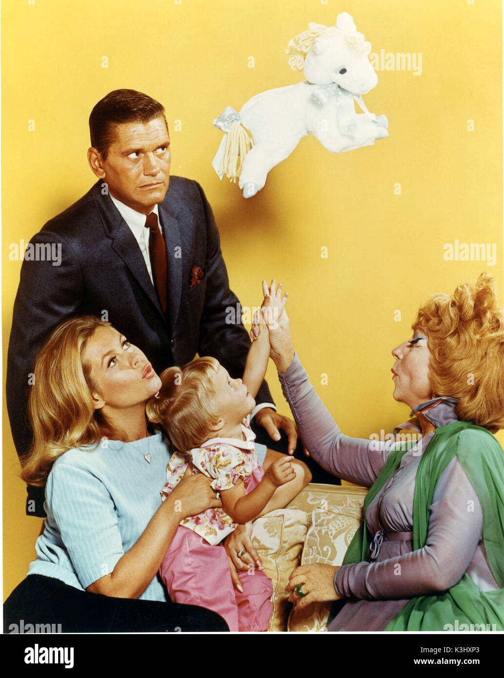 BEWITCHED DICK YORK, ELIZABETH MONTGOMERY, ERIN MURPHY, AGNES MOOREHEAD ...