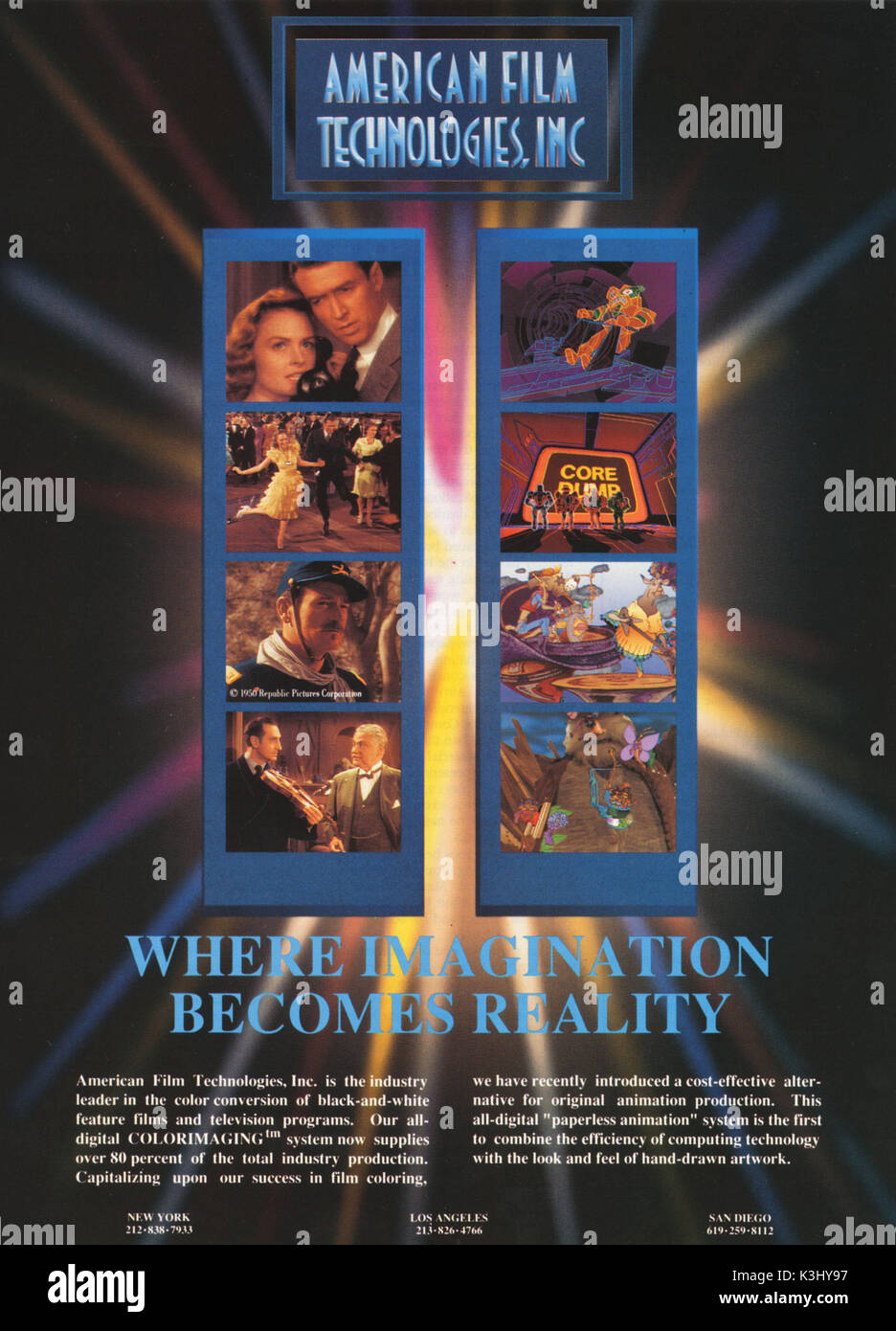 Film colorization hi-res stock photography and images - Alamy