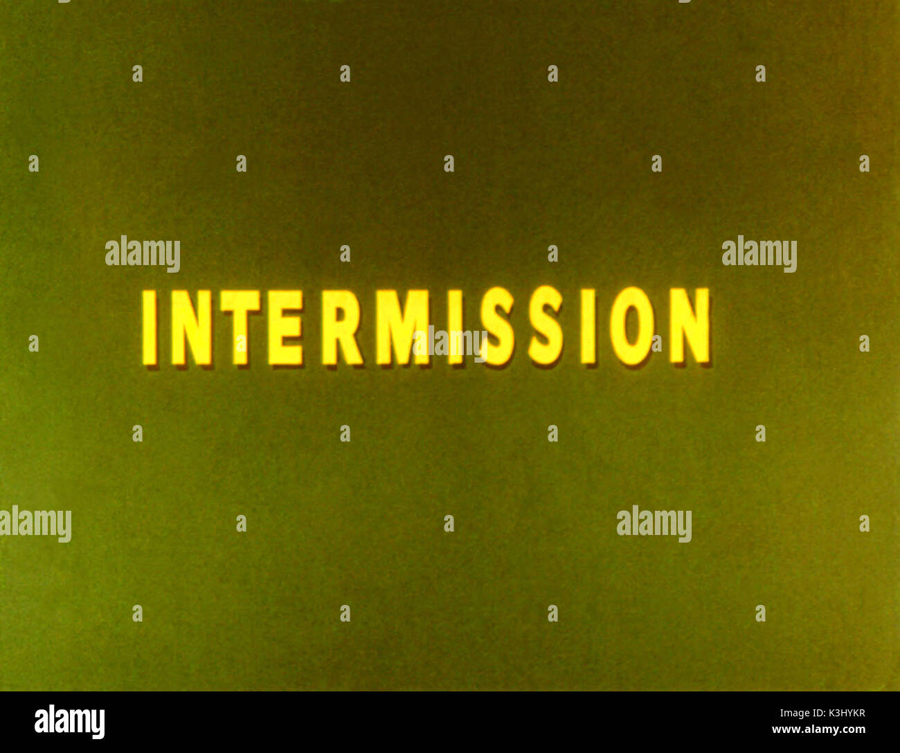 Intermission film hi-res stock photography and images - Alamy