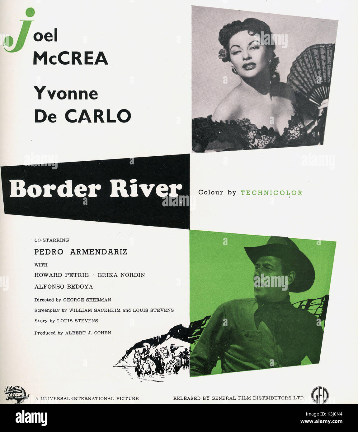 BORDER RIVER Date: 1954 Stock Photo - Alamy