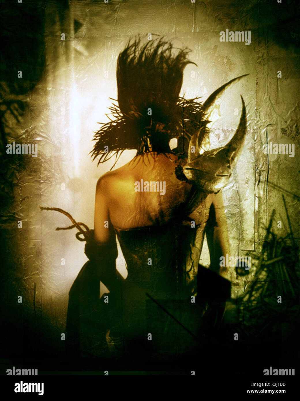 MIRRORMASK GINA MCKEE as the Queen of Shadows Date: 2005 Stock Photo ...