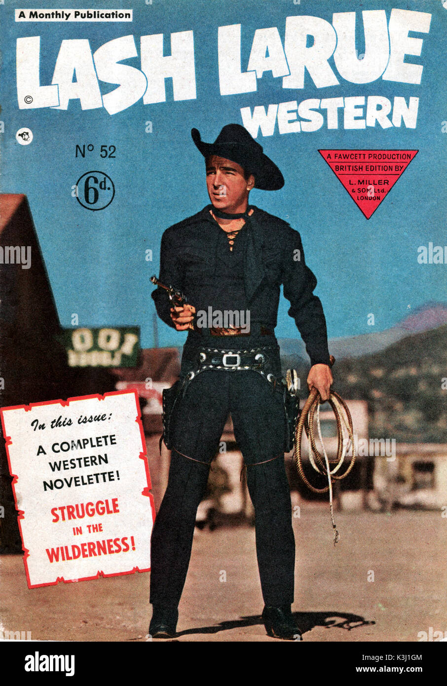 LASH LA RUE American actor Stock Photo - Alamy