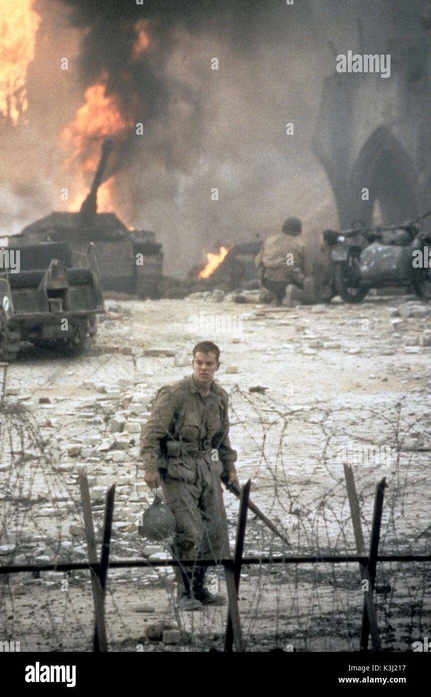 SAVING PRIVATE RYAN MATT DAMON Date: 1998 Stock Photo - Alamy
