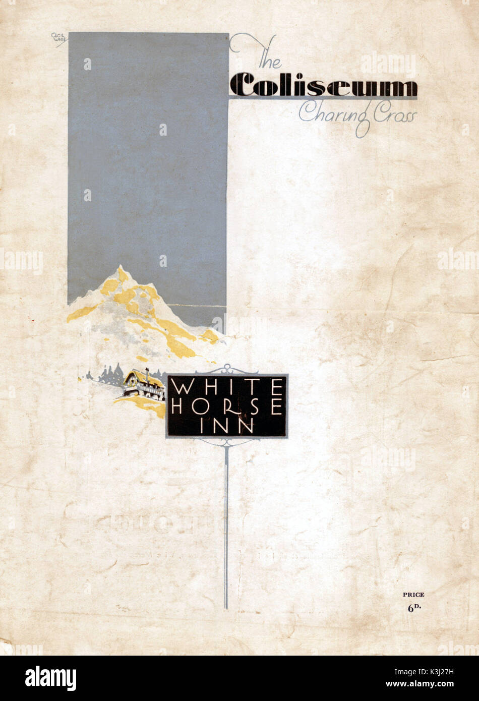 WHITE HORSE INN THEATRE PROGRAMME WHITE HORSE INN THEATRE PROGRAMME ...