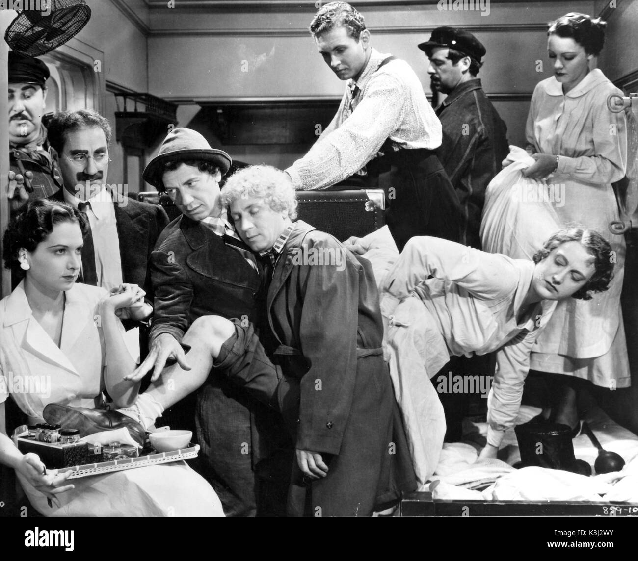 Groucho marx chico film Black and White Stock Photos & Images - Alamy