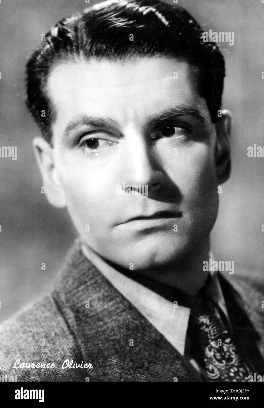 LAURENCE OLIVIER British Actor Stock Photo - Alamy