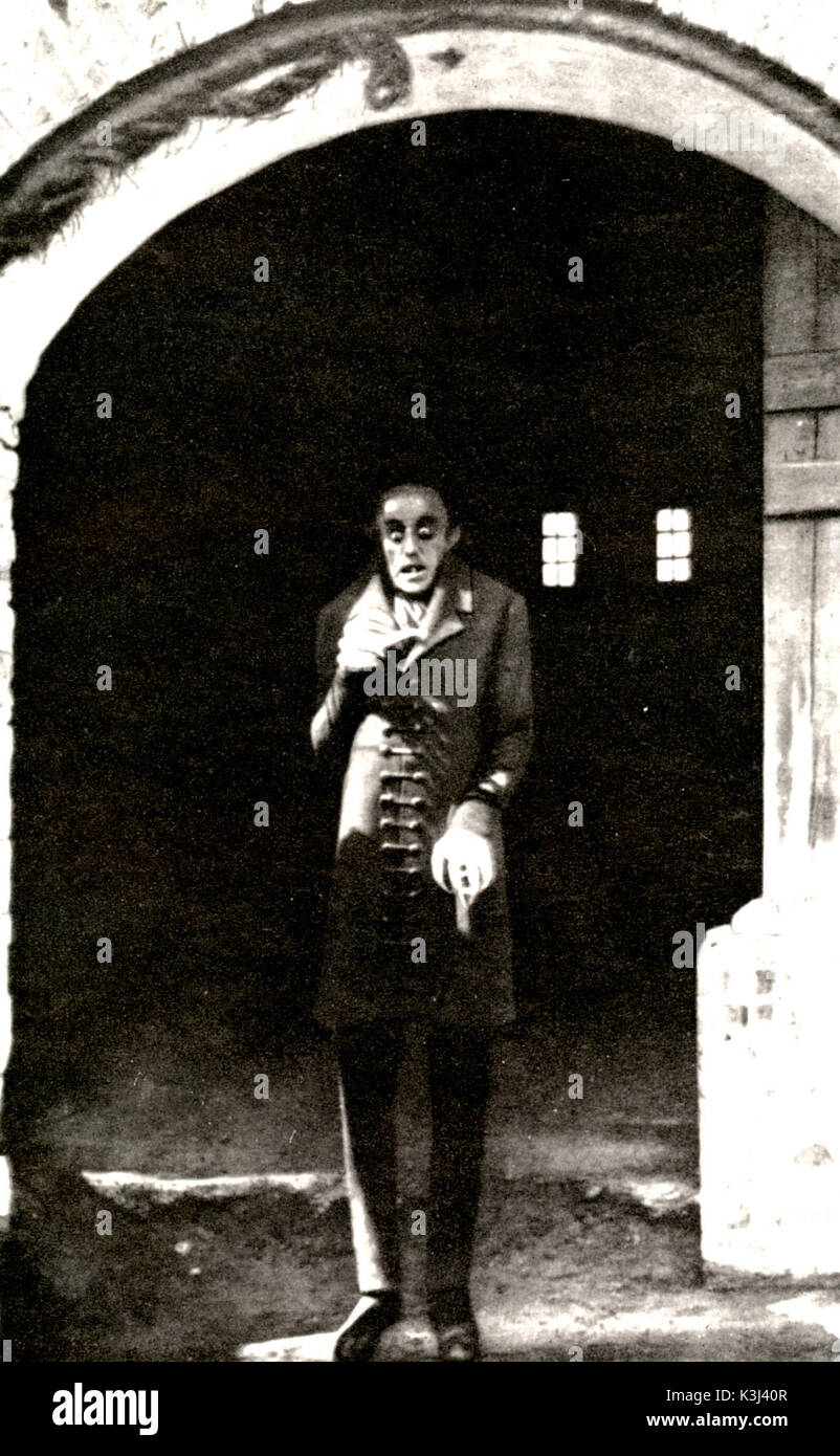 NOSFERATU DIRECTED BY F W MURNAU MAX SCHRECK as the vampire Date: 1922 ...