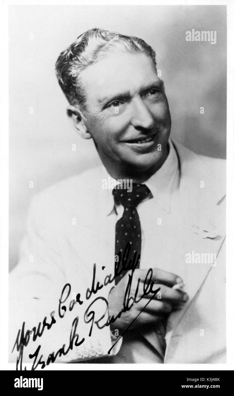 FRANK RANDLE FRANK RANDLE Actor, comedian Stock Photo - Alamy
