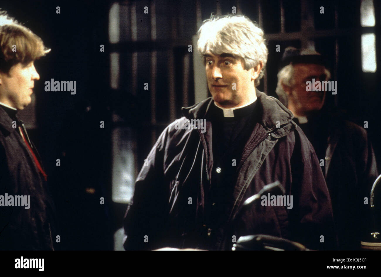 FATHER TED DERMOT MORGAN as Father Ted Crilly Stock Photo - Alamy