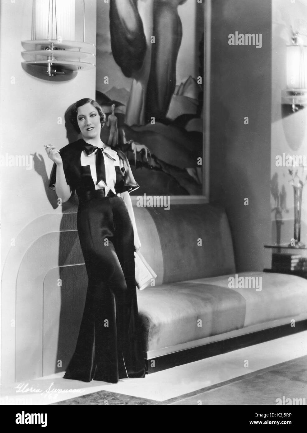 GLORIA SWANSON American Actress Stock Photo - Alamy