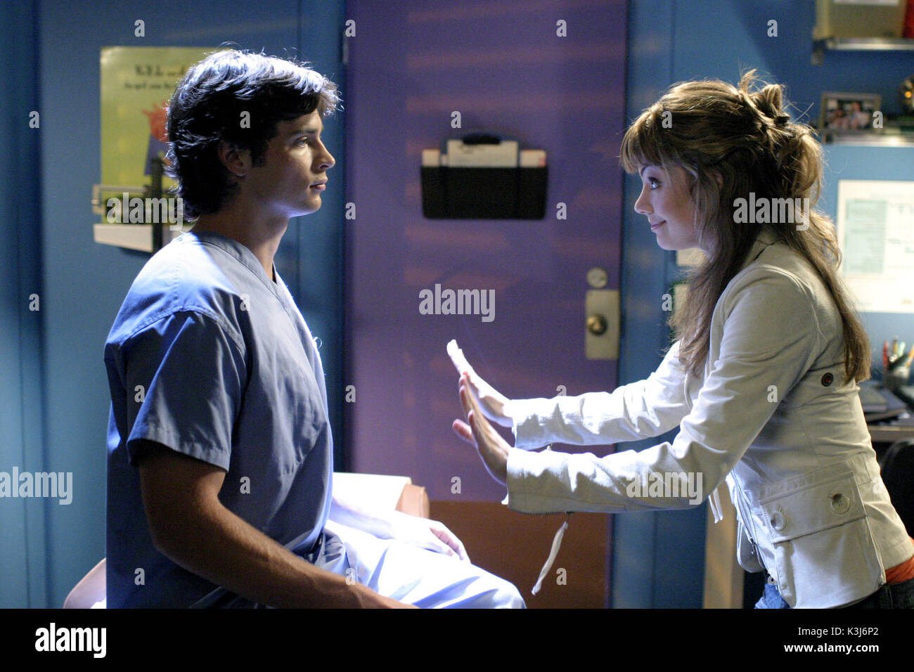 Erica durance tom welling hi-res stock photography and images - Alamy