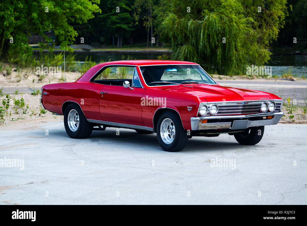 1967 Chevrolet Malibu Stock Photo - Alamy