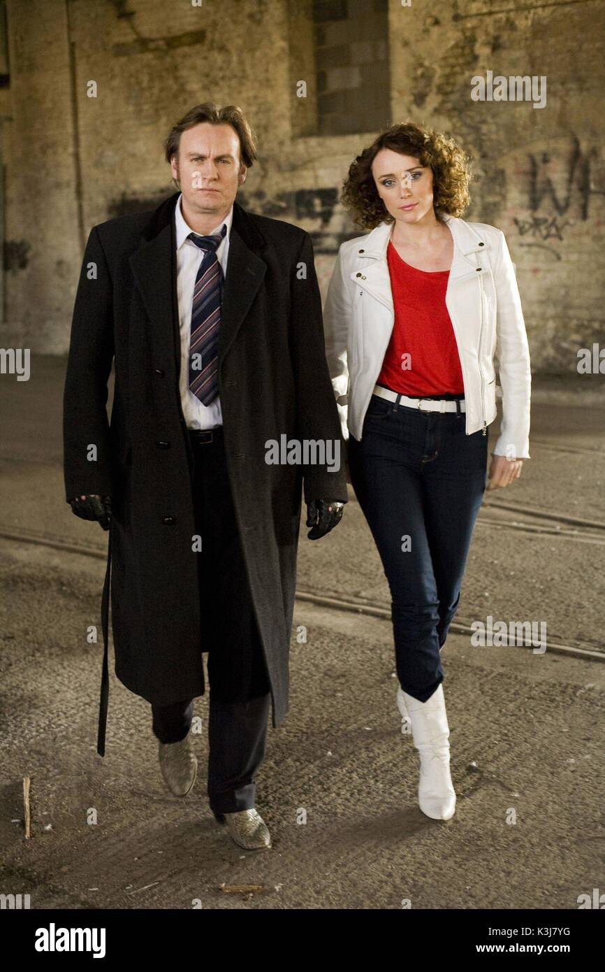 ASHES TO ASHES PHILIP GLENISTER as DCI Gene Hunt, KEELEY HAWES as DI ...