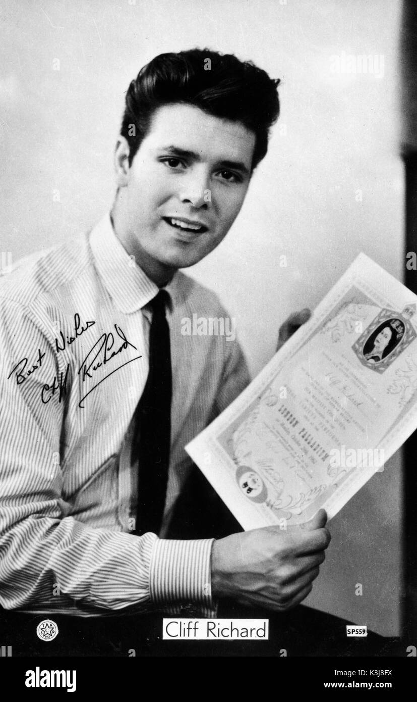 Cliff richard film Black and White Stock Photos & Images - Alamy