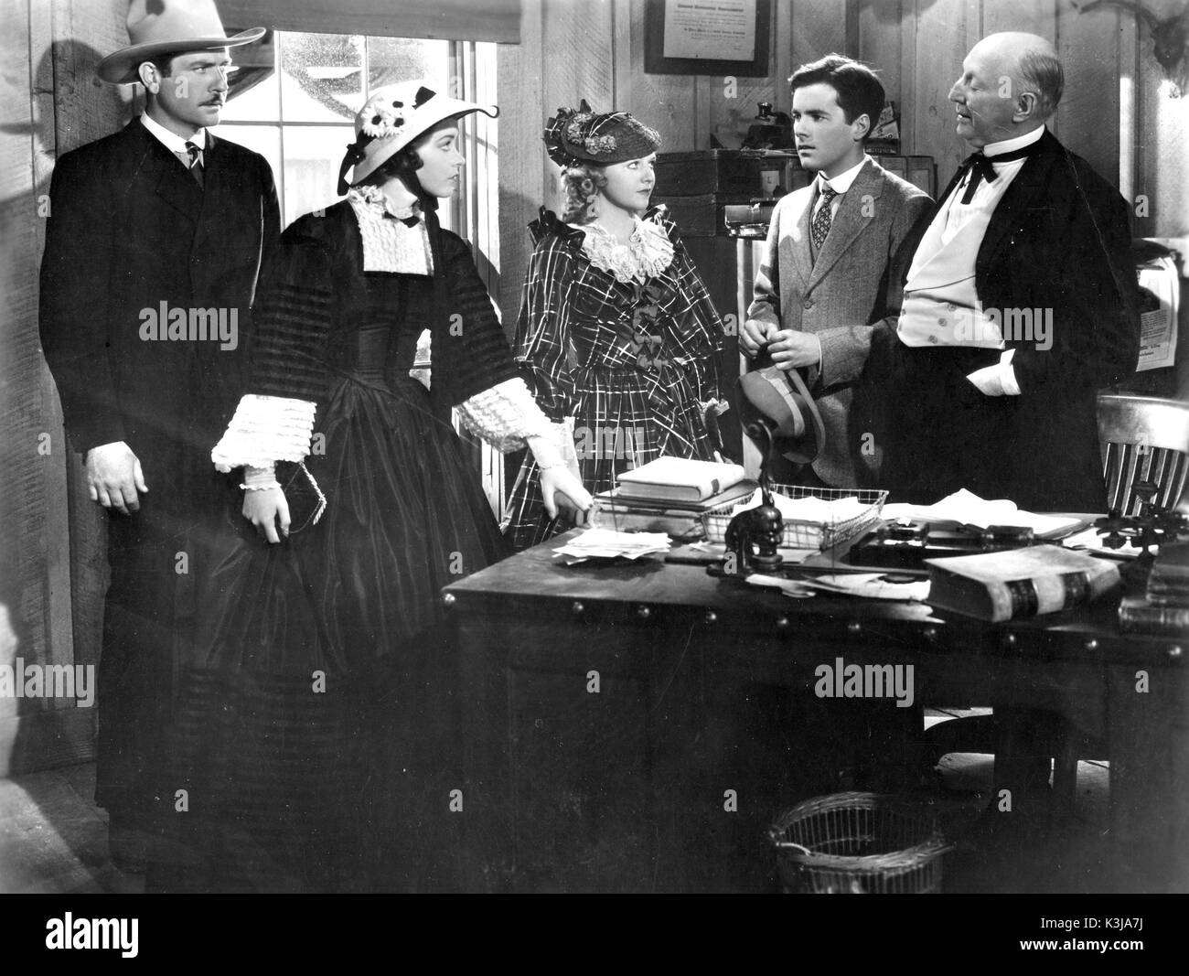 THE ARIZONA RAIDERS from left - GRANT WITHERS, MARSHA HUNT, BETTY ...