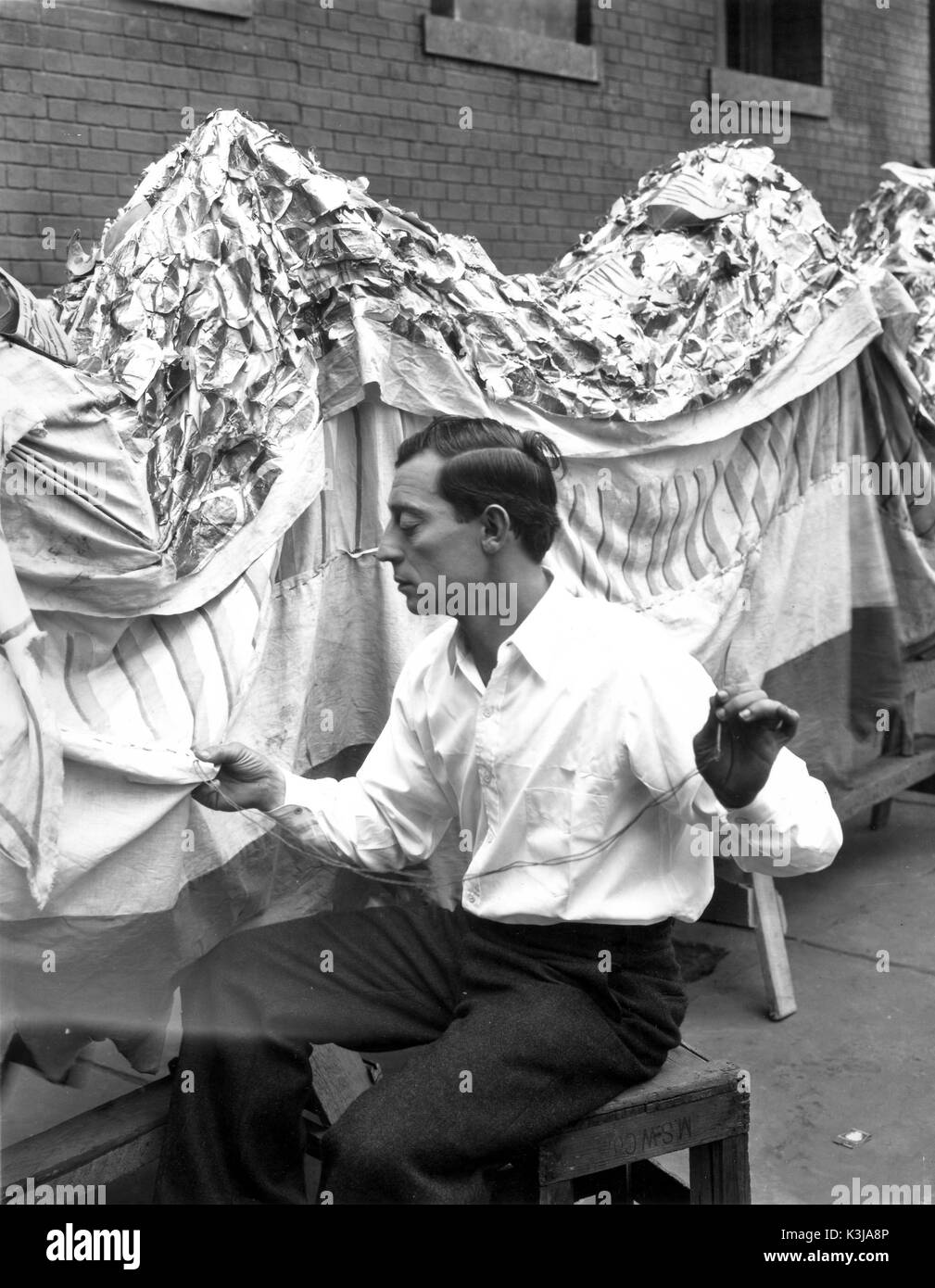 BUSTER KEATON Silent film star and comedy film actor BUSTER KEATON ...