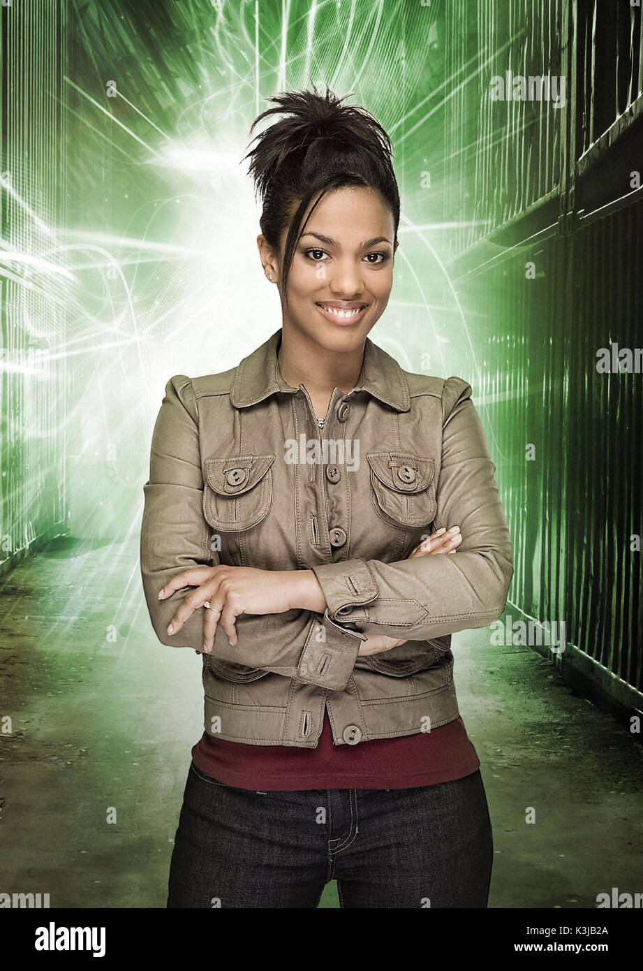 DOCTOR WHO FREEMA AGYEMAN as Martha Jones DOCTOR WHO Date: 2008 Stock Photo - Alamy