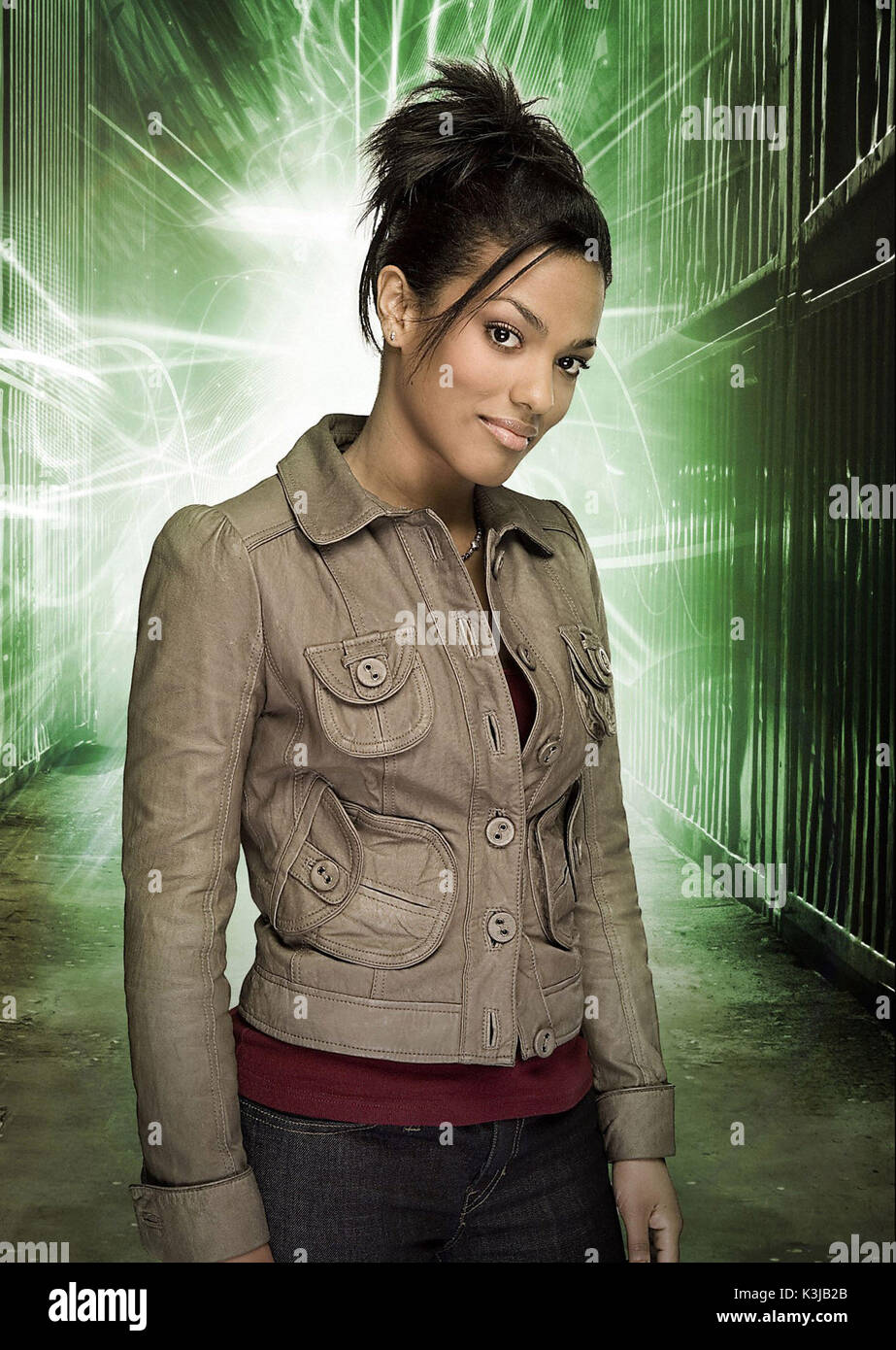DOCTOR WHO FREEMA AGYEMAN as Martha Jones DOCTOR WHO Date: 2008 Stock Photo - Alamy