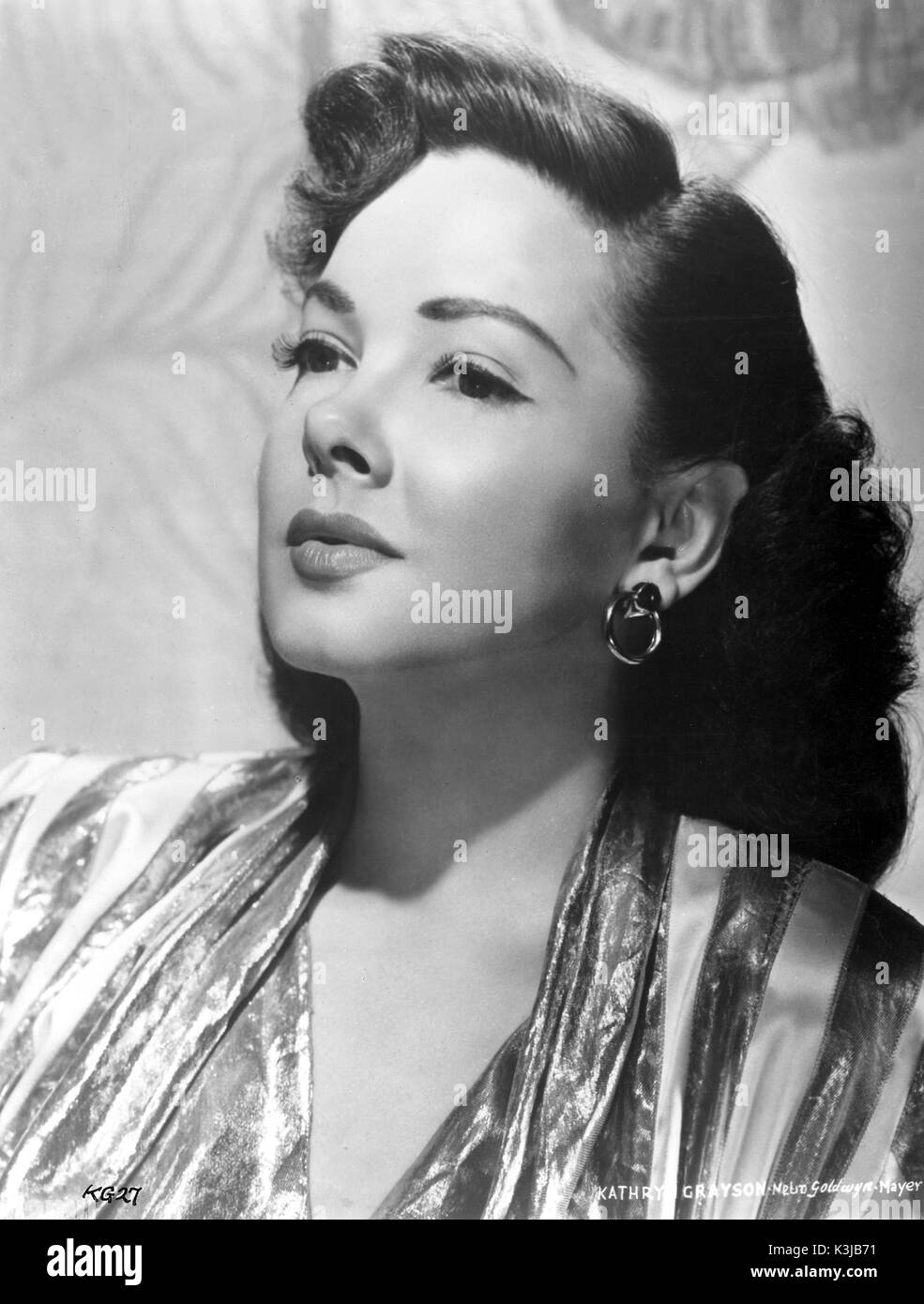 KATHRYN GRAYSON American Actress and Singer KATHRYN GRAYSON Stock Photo ...