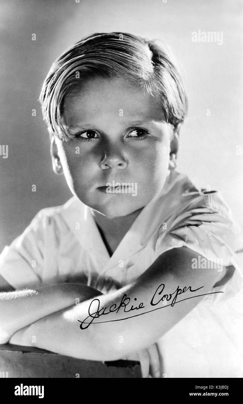 JACKIE COOPER American Actor JACKIE COOPER Stock Photo - Alamy