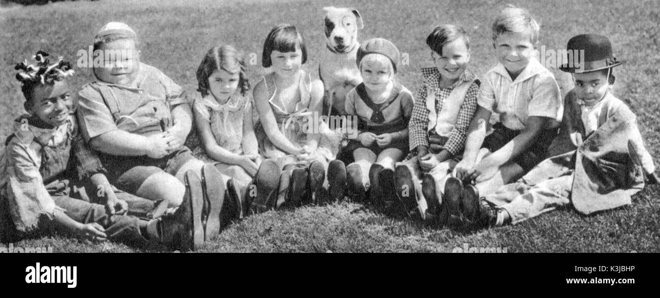 OUR GANG, around 1930/31 from left - ALLEN 'FARINA' HOSKINS, NORMAN ...