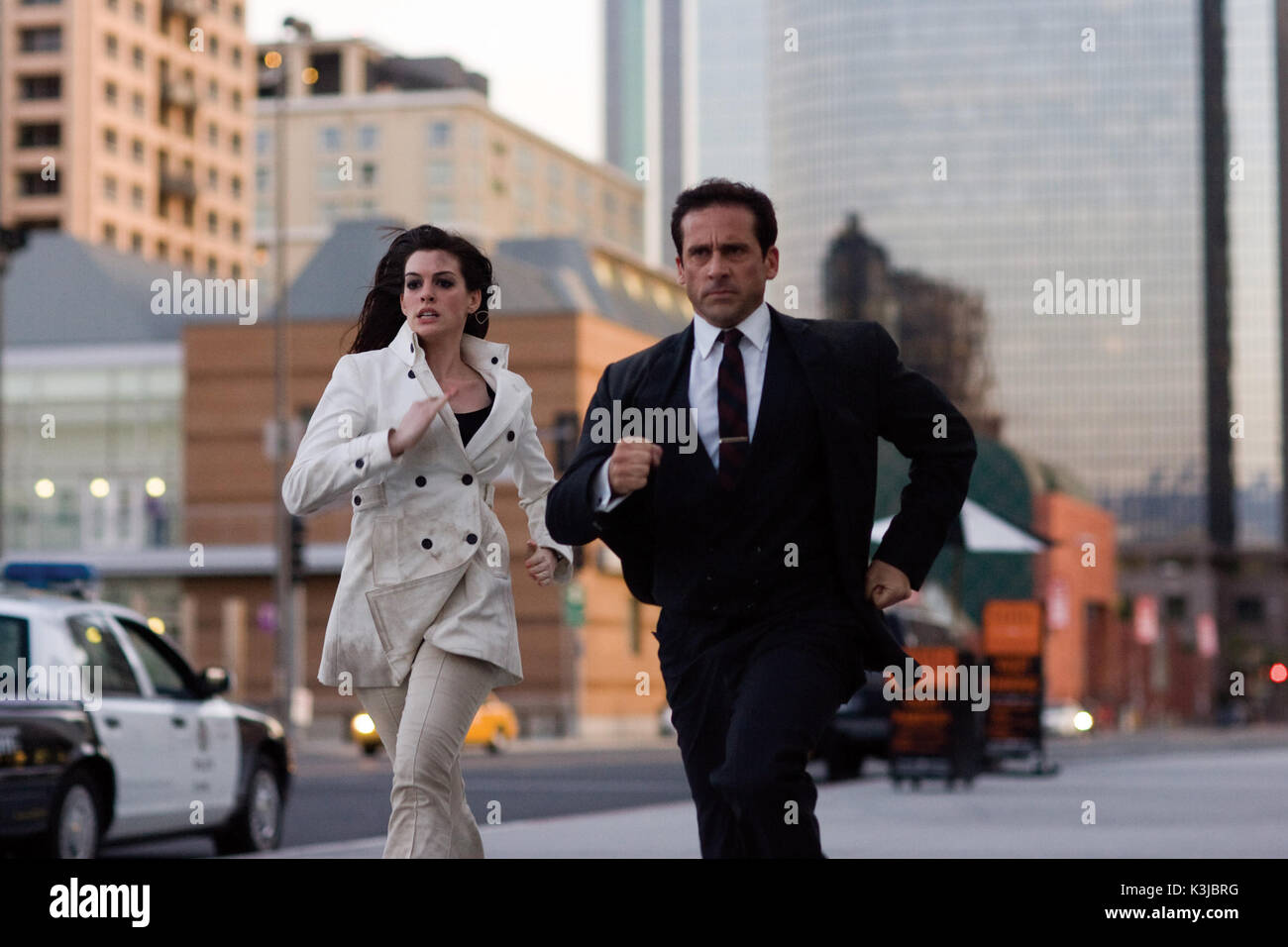 GET SMART ANNE HATHAWAY as Agent 99 and STEVE CARELL as Maxwell Smart ...