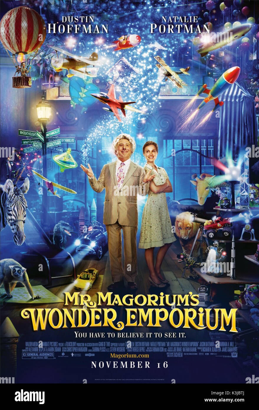 MR MAGORIUM'S WONDER EMPORIUM [US 2007] DUSTIN HOFFMAN, NATALIE PORTMAN ...