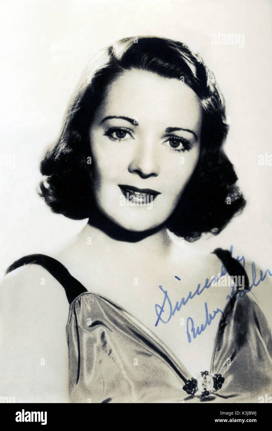 RUBY KEELER Canadian Actress RUBY KEELER Stock Photo - Alamy