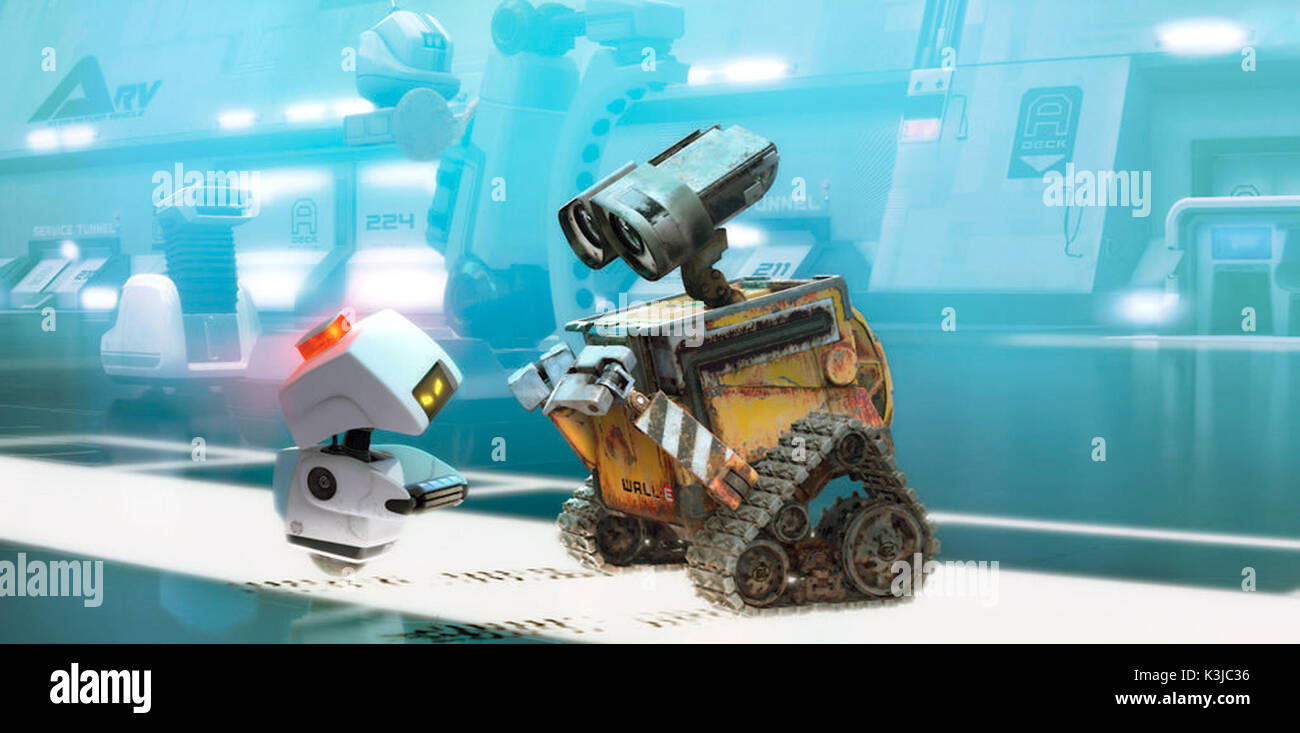 WALL-E BEN BURTT voices WALL-E Date: 2008 Stock Photo - Alamy