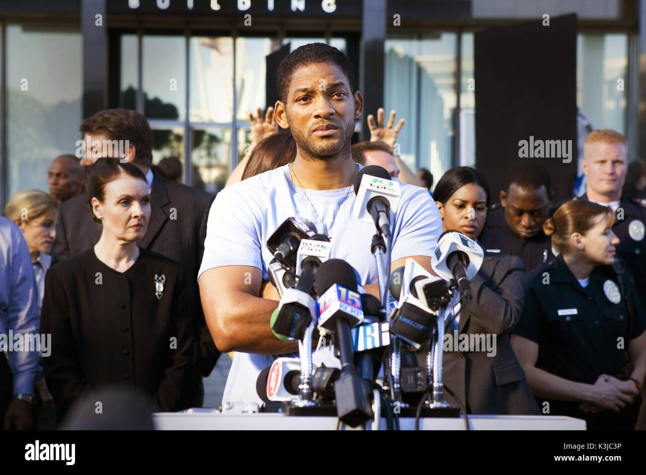 HANCOCK WILL SMITH as Hancock HANCOCK Date: 2008 Stock Photo - Alamy